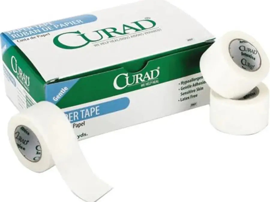 First Aid Cloth Silk Adhesive Tape CURAD 6/BOX C236539
